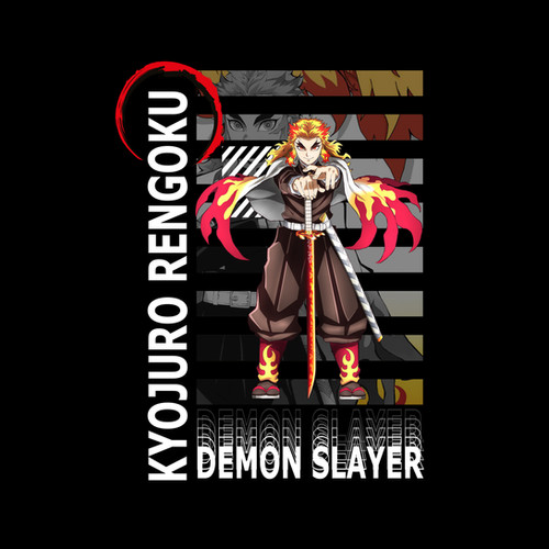 Kyojuro Rengoku Cloth Sticker | Kotian