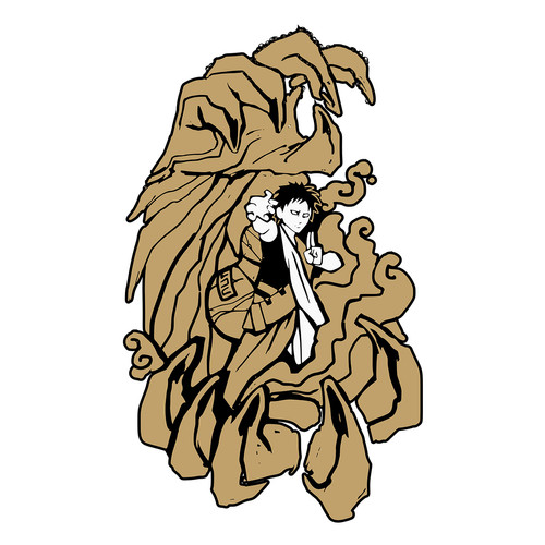 Gaara Cloth Sticker | Kotian