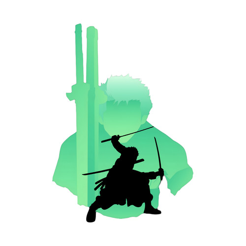 Roronoa Zoro Cloth Sticker | Kotian