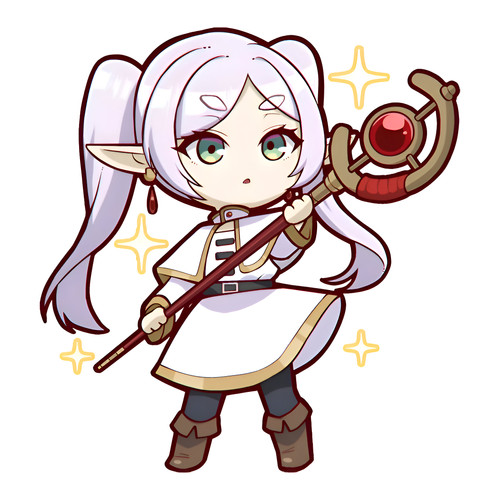 Frieren Cloth Sticker | Kotian