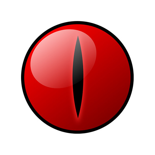 Kurama Eye Cloth Sticker | Kotian