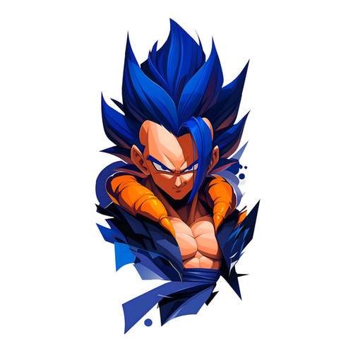 Gogeta Cloth Sticker | Kotian