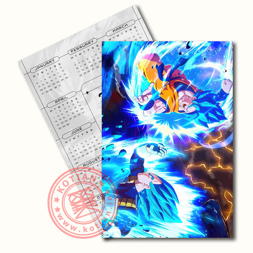 Legendary Saiyan Duel: 2025 Pocket Calendar | Kotian
