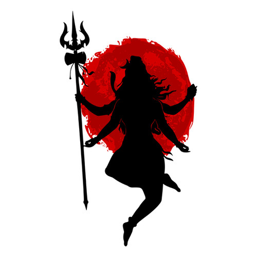 Bholenath Cloth Sticker | Kotian
