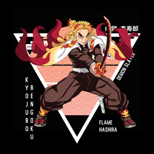 Kyojuro Rengoku Cloth Sticker | Kotian