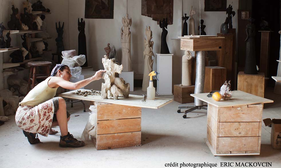 Caroline Chopin Sculpture