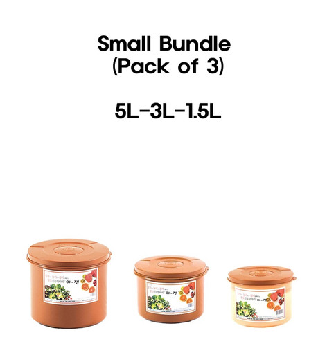 E-jen Kimchi Container (Small-Pack of 3) | PerfectKitchenCo