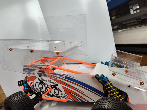 One4printing .040" lexan front & top wings Kit | One4 Printing