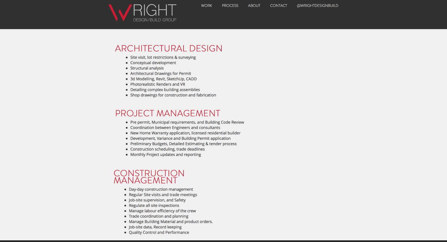 SERVICES | Build Wright Construction | White Rock, BC