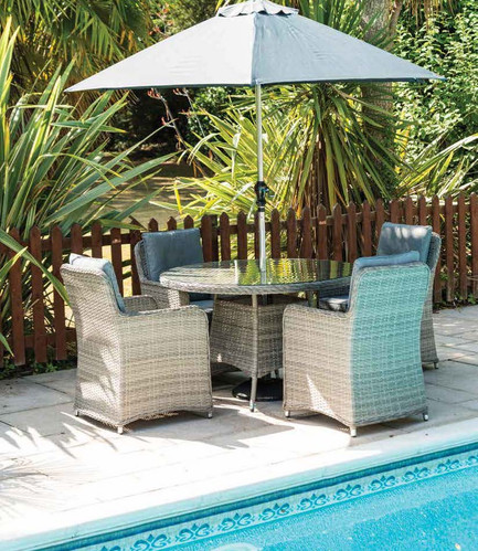 Milan Patio Set | Essex Rattan Ltd