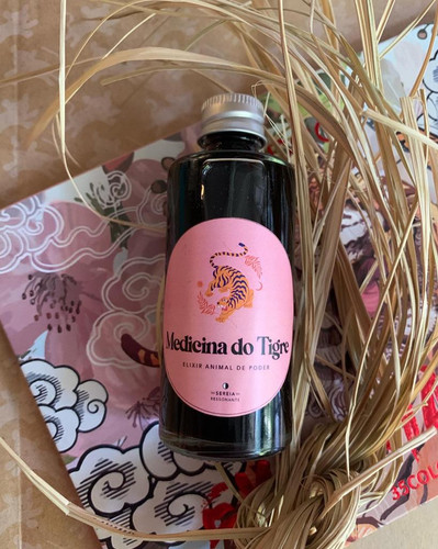 Medicina do Tigre - Elixir animal de poder | Sereia Ressonante