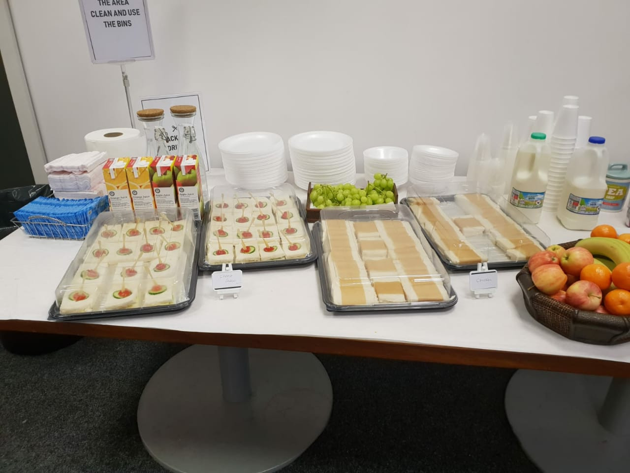 Snacks & Refreshments