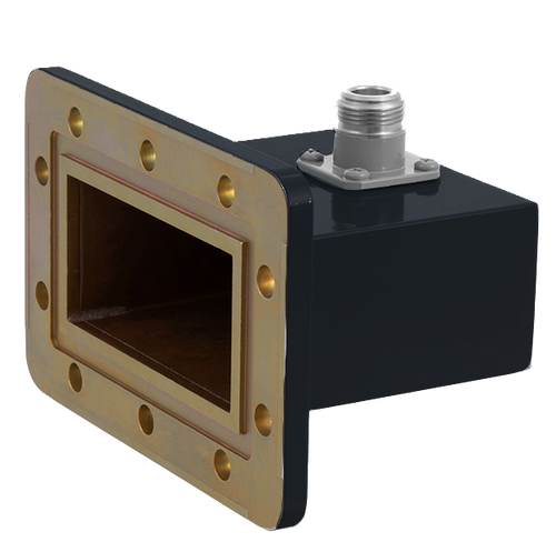 WR340 Waveguide to Coax Adapter | AST Microwave