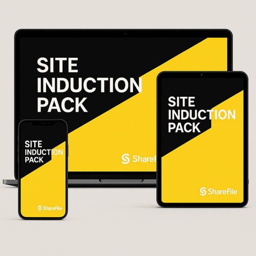 Site Induction Pack (Editable Template) | Sigmaworx