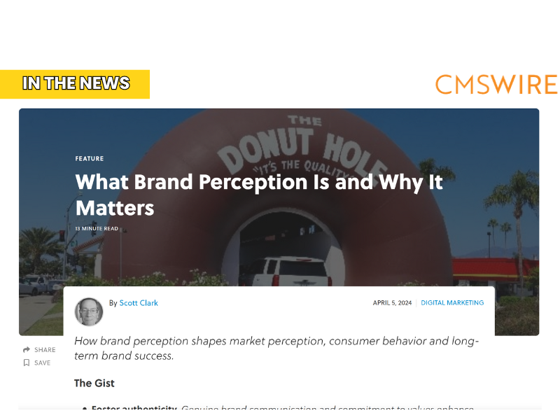 What Brand Perception Is and Why It Matters