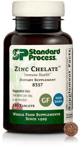 Zinc Chelate - 180 tablets | Live Well 1