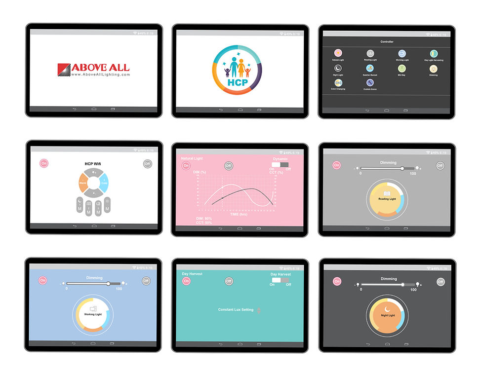 HCP APP UI Design | Red Sea Star Design