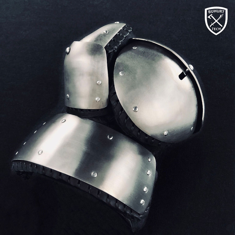 Steel combat gauntlets | Buhurt Technologies