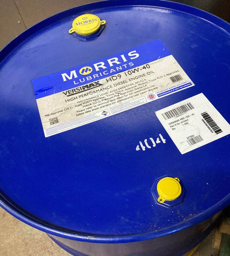 MORRIS OIL - VERSIMAX HD9 - 10W -40 205 LITRES | Crg Nichol 1