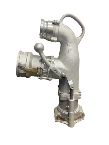 4" Female x 3" Male Co-Axial Elbow | United Tank Parts