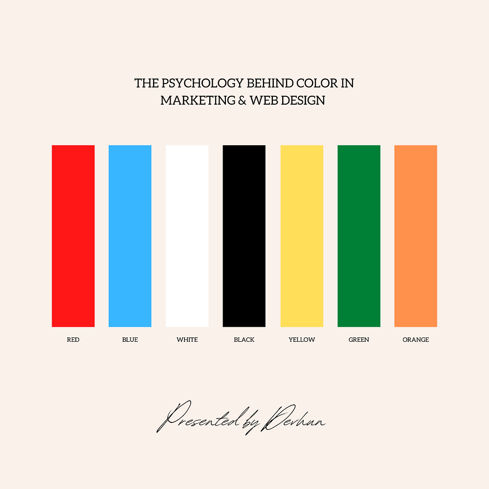 The Psychology Behind Color in Marketing & Web Design