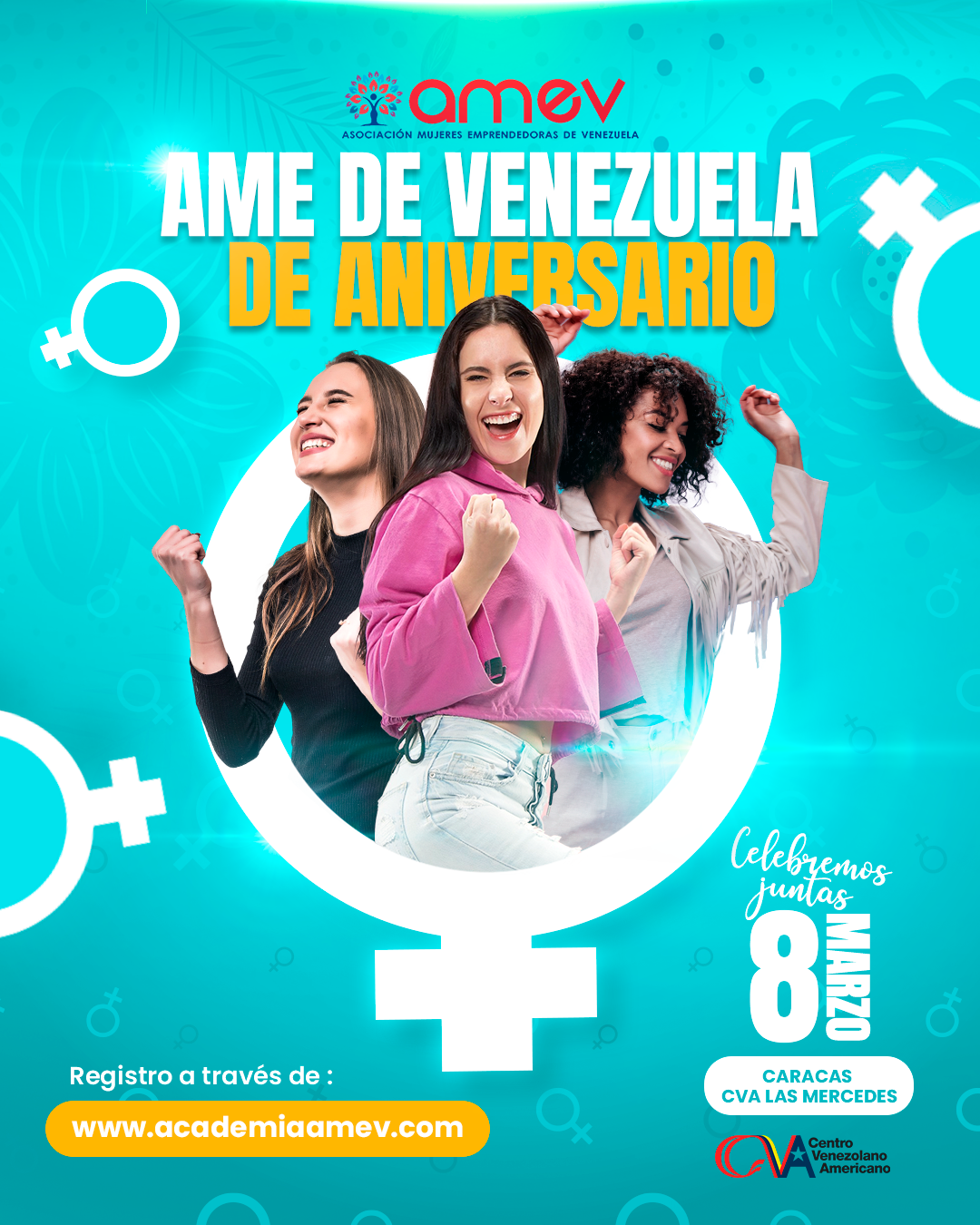 Aniversario AMEV - Día internacional de la Mujer | Academia AMEV