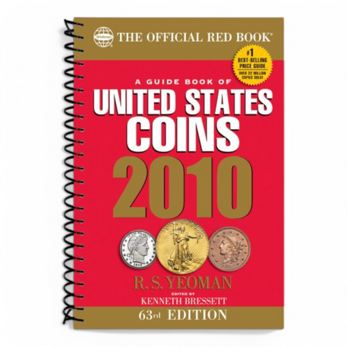 Libro Rojo "RED BOOK" de Monedas de USA 2010.. | Repetto Colecciones