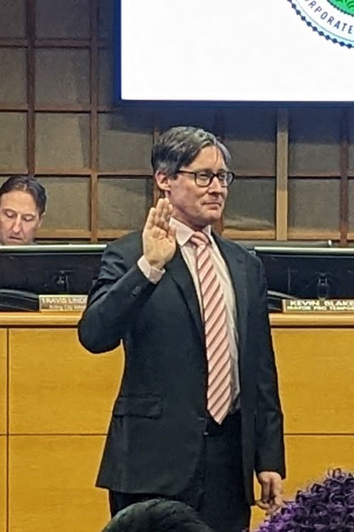 Three new Merced City Council members take oath of office