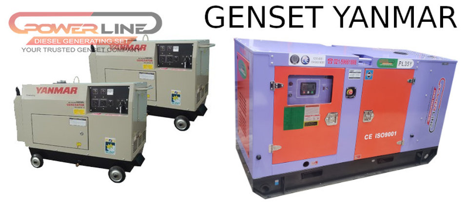 Powerline Genset Sediakan Genset Yanmar Original Dan Handal
