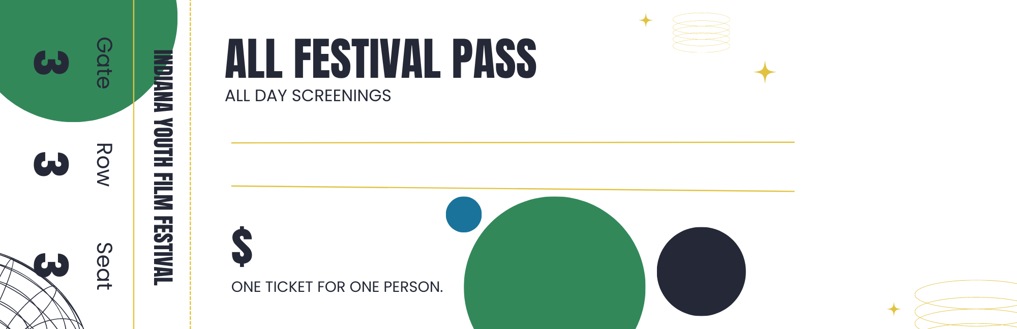 IYFF Tickets | Indiana Youth Film Festival