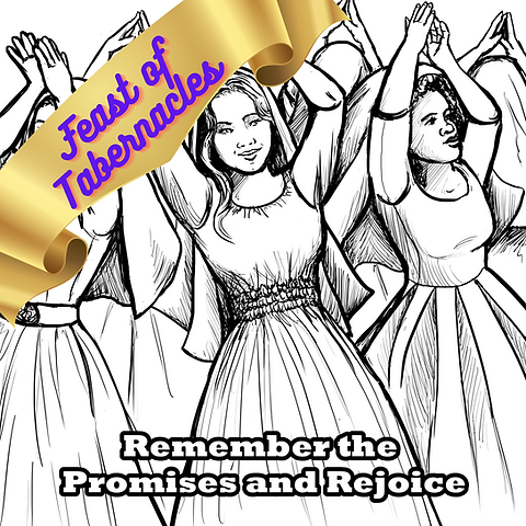 feast of booths coloring page