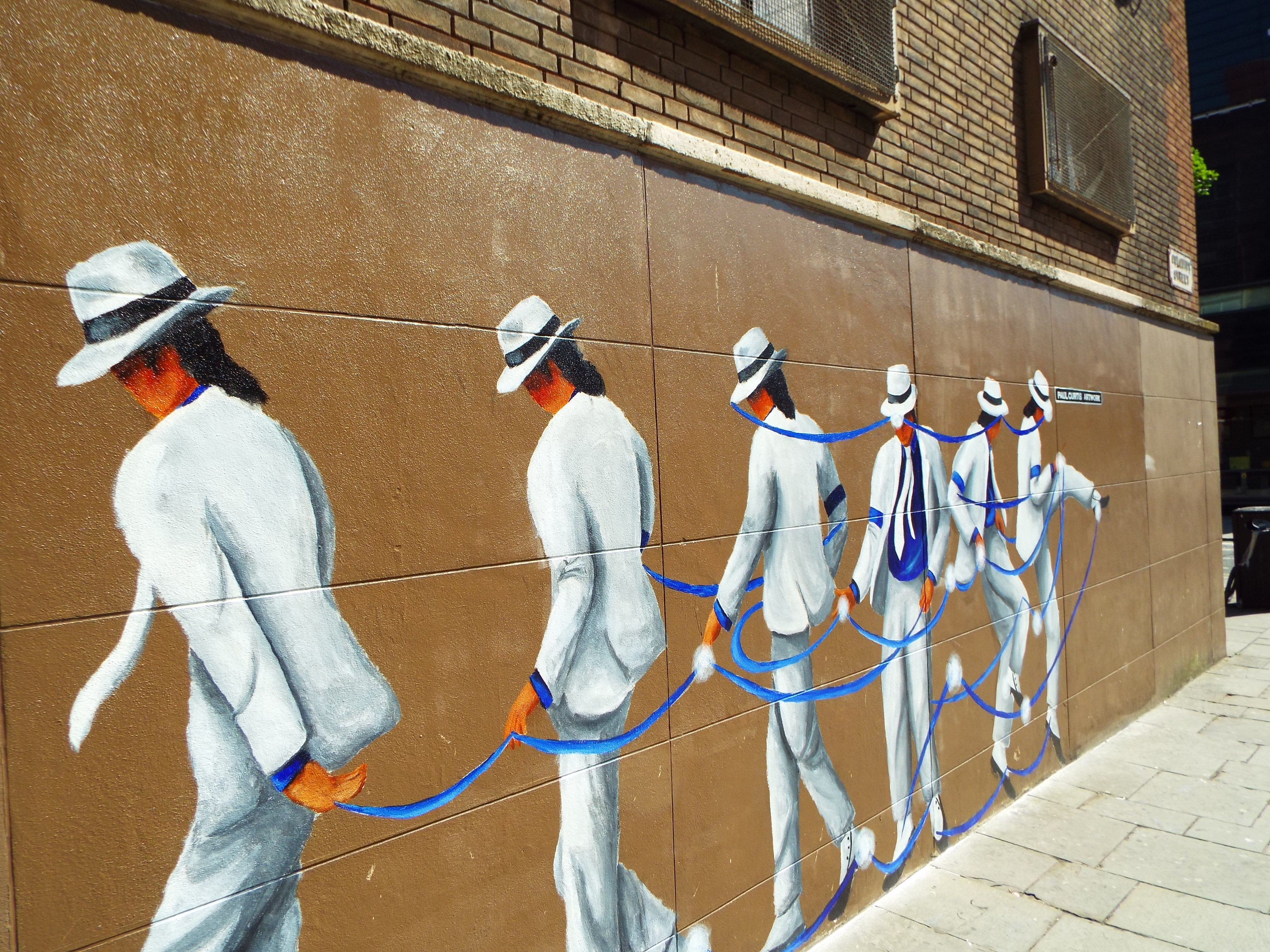 Michael Jackson Moonwalker Mural | Liverpool | Paul Curtis Artwork