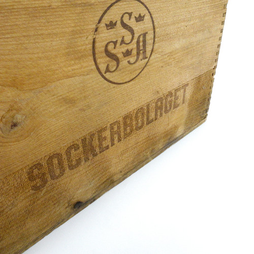 Antique Sugar Box in pine from Sweden early 1900s | MÖBLER