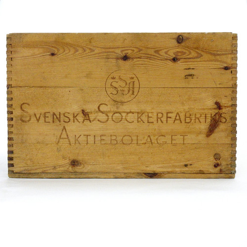 Antique Sugar Box in pine from Sweden early 1900s | MÖBLER