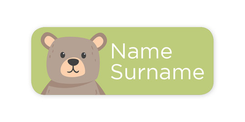 Bear Labels | Sticker Studio