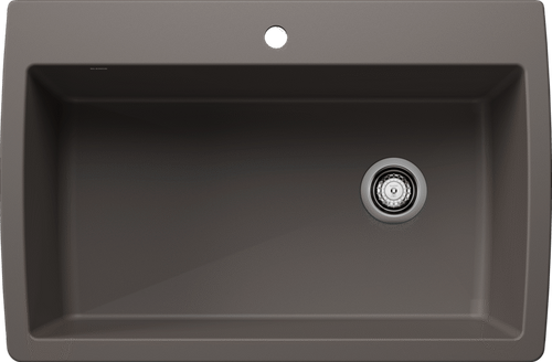 Volcano Gray Single Bowl | Tintas Granite