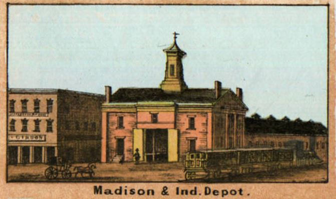 Pioneer Railways of the Circle City: The Madison Indianapolis Railroad