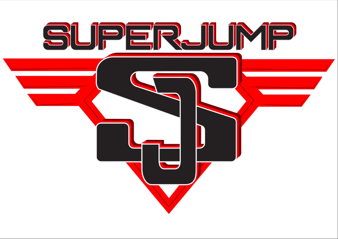 Super Jump Logo Lion Jump Logo Color Design Template Royalty Free