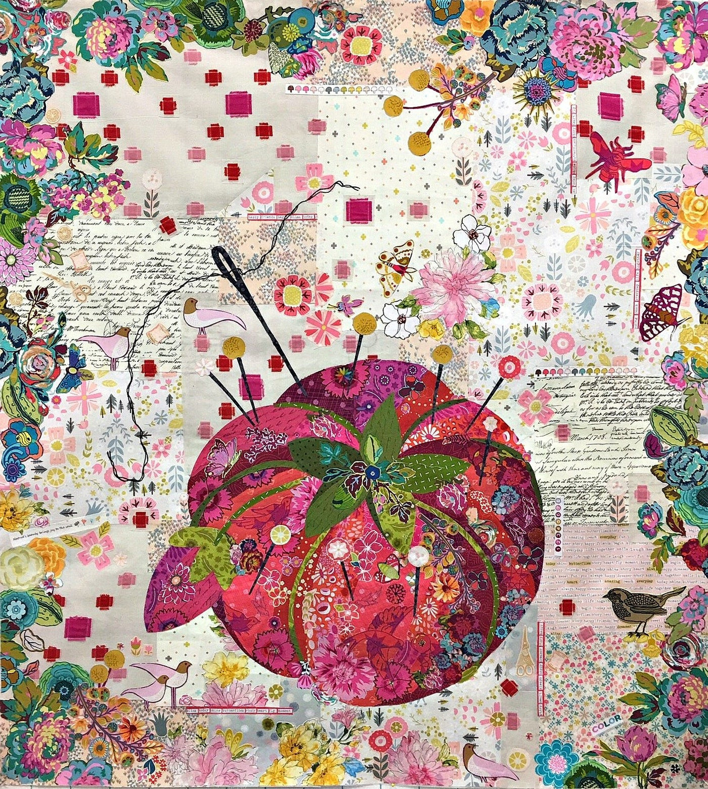 (SOLD OUT) Collage Techniques | AQuiltersDestination