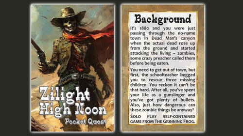 Zilight: High Noon PnP Version | The Grinning Frog