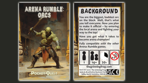 Arena Rumble: Orcs PnP Version | The Grinning Frog