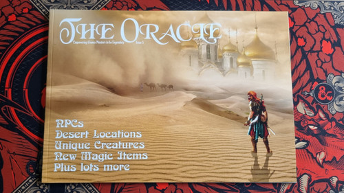 The Oracle 03 - Desert | The Grinning Frog