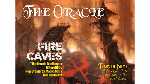 The Oracle 21 - Fire Caves | The Grinning Frog