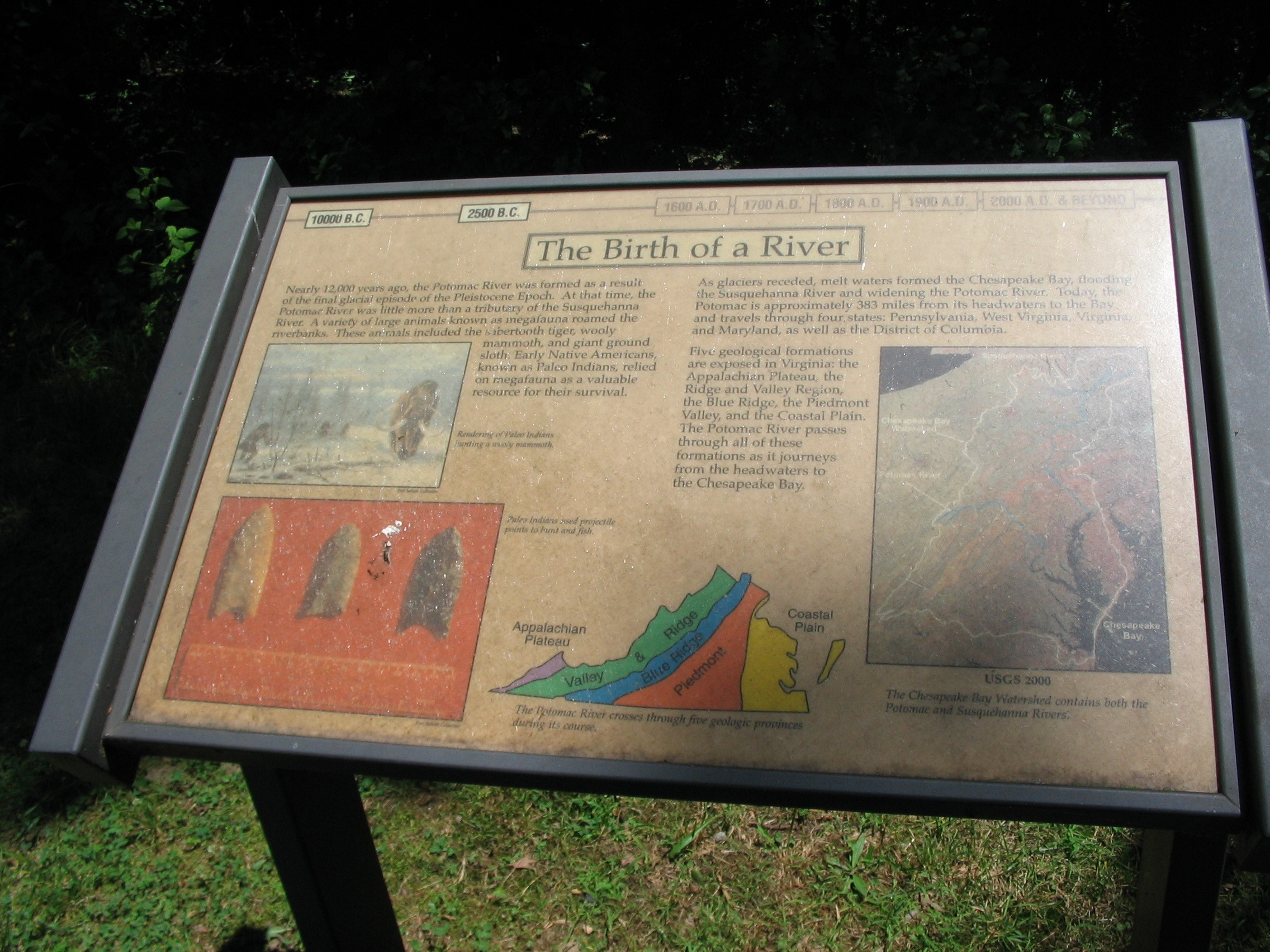 The Birth of a River (Historical Marker) | Franconia History
