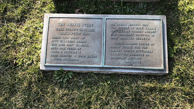 The Herris Stone (Historical Marker) | Franconia History