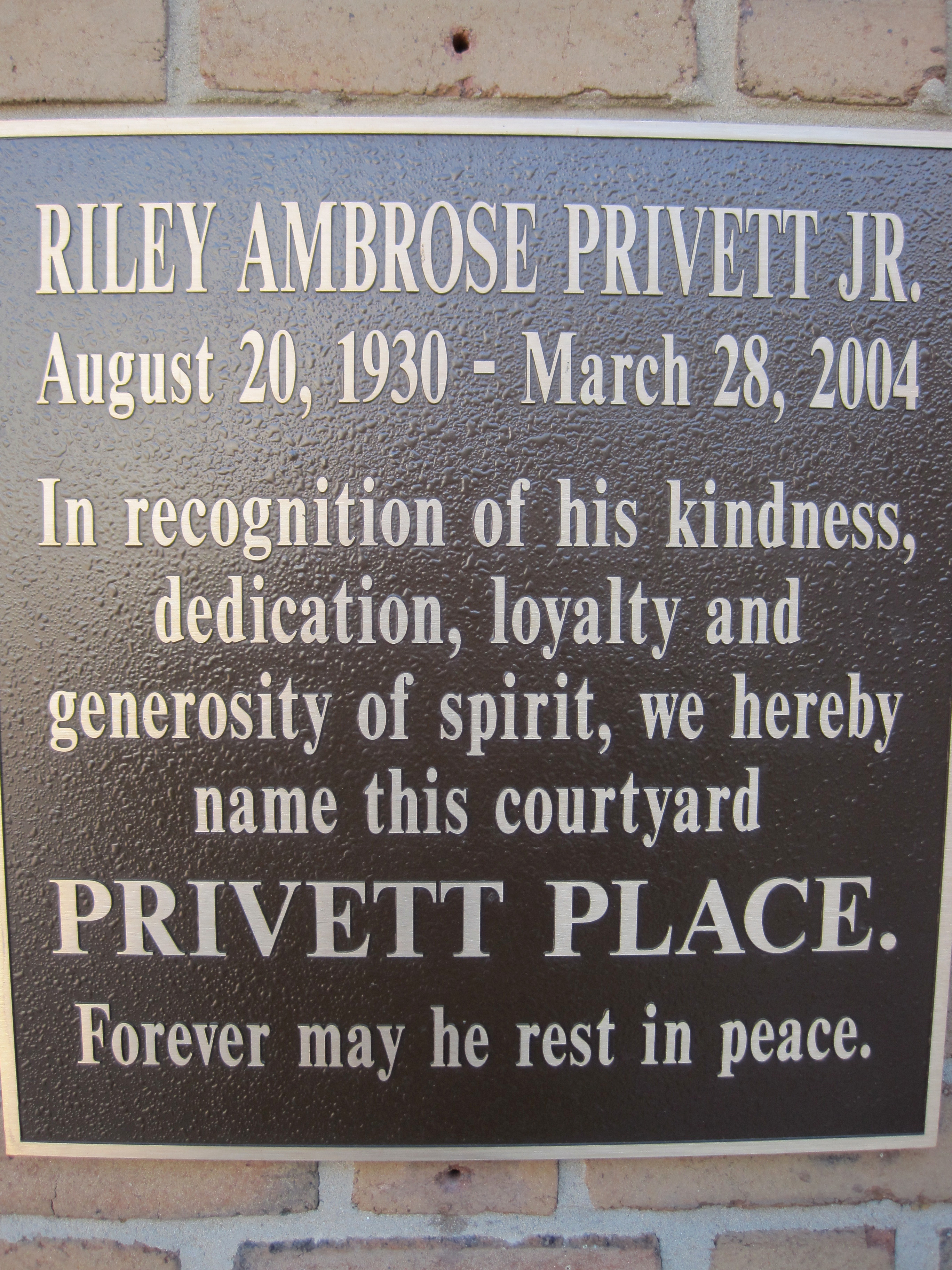 Privett Place (Historical Marker) | Franconia History
