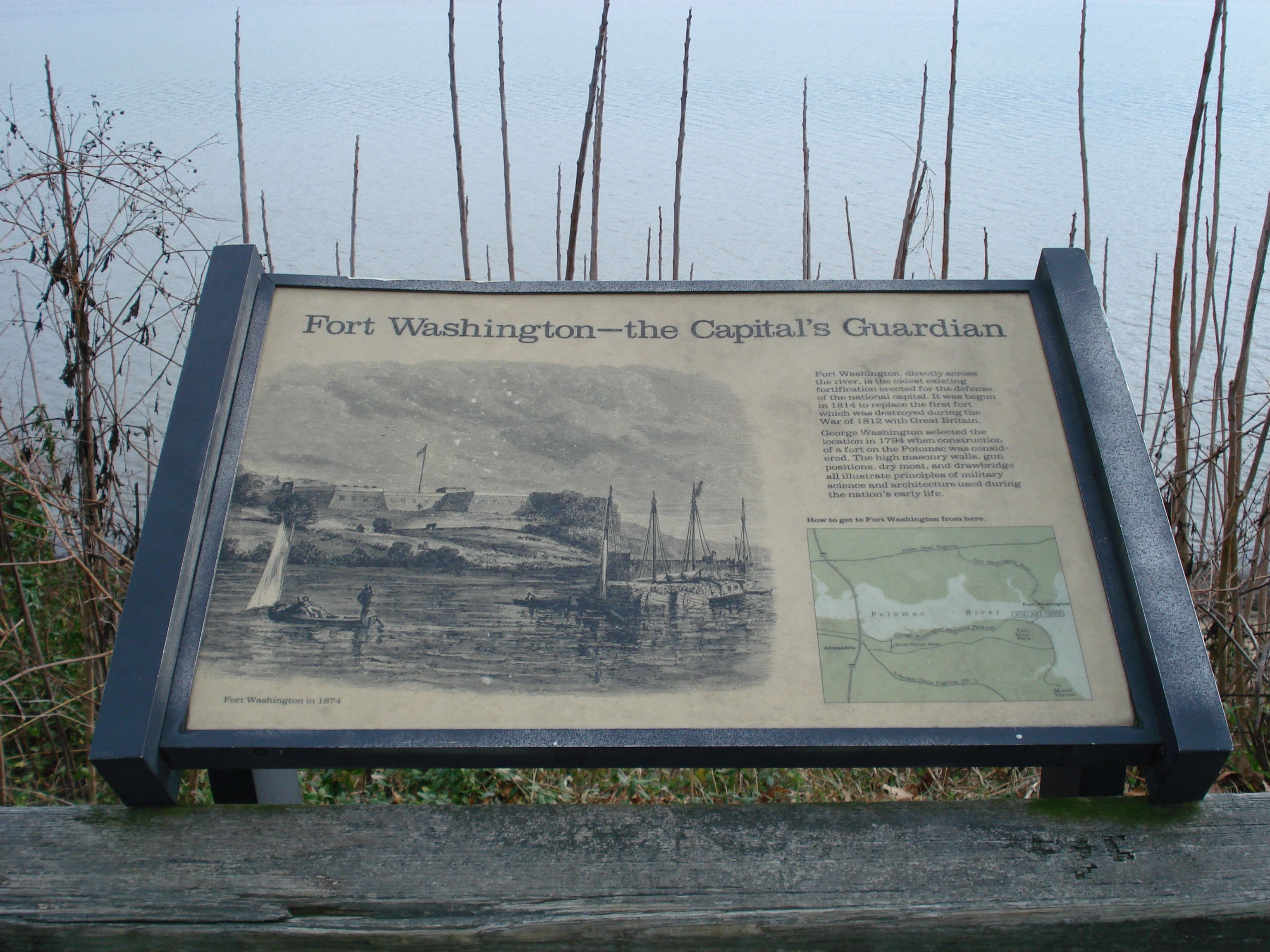 Fort Washington — The Capital’s Guardian (Historical Marker ...