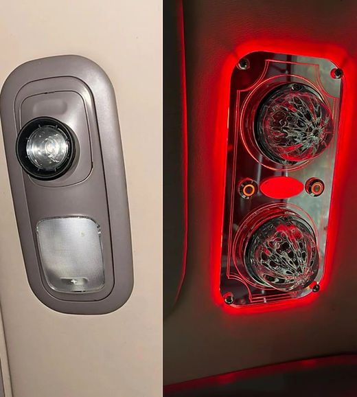 peterbilt interior lights