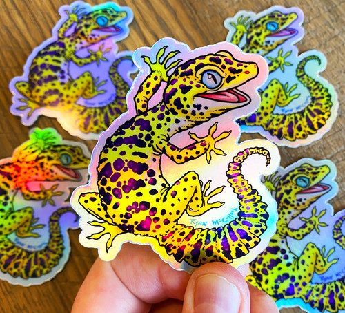 Leopard Gecko (5 Count) | Ryan McCulloch Art