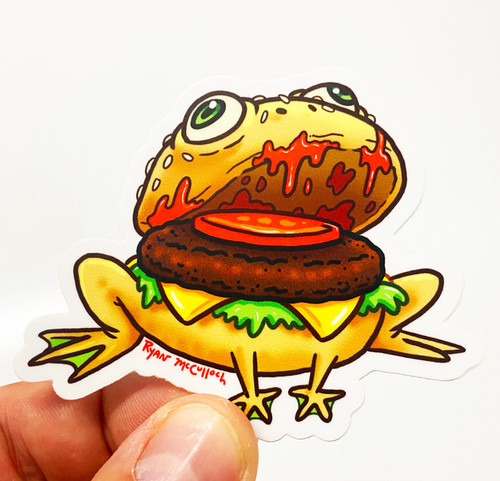 Frog Burger (5 Count) | Ryan McCulloch Art